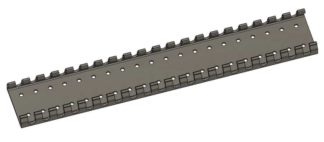 Cable Raceway / Duct 250mm by Rawrll3D | Download free STL model ...