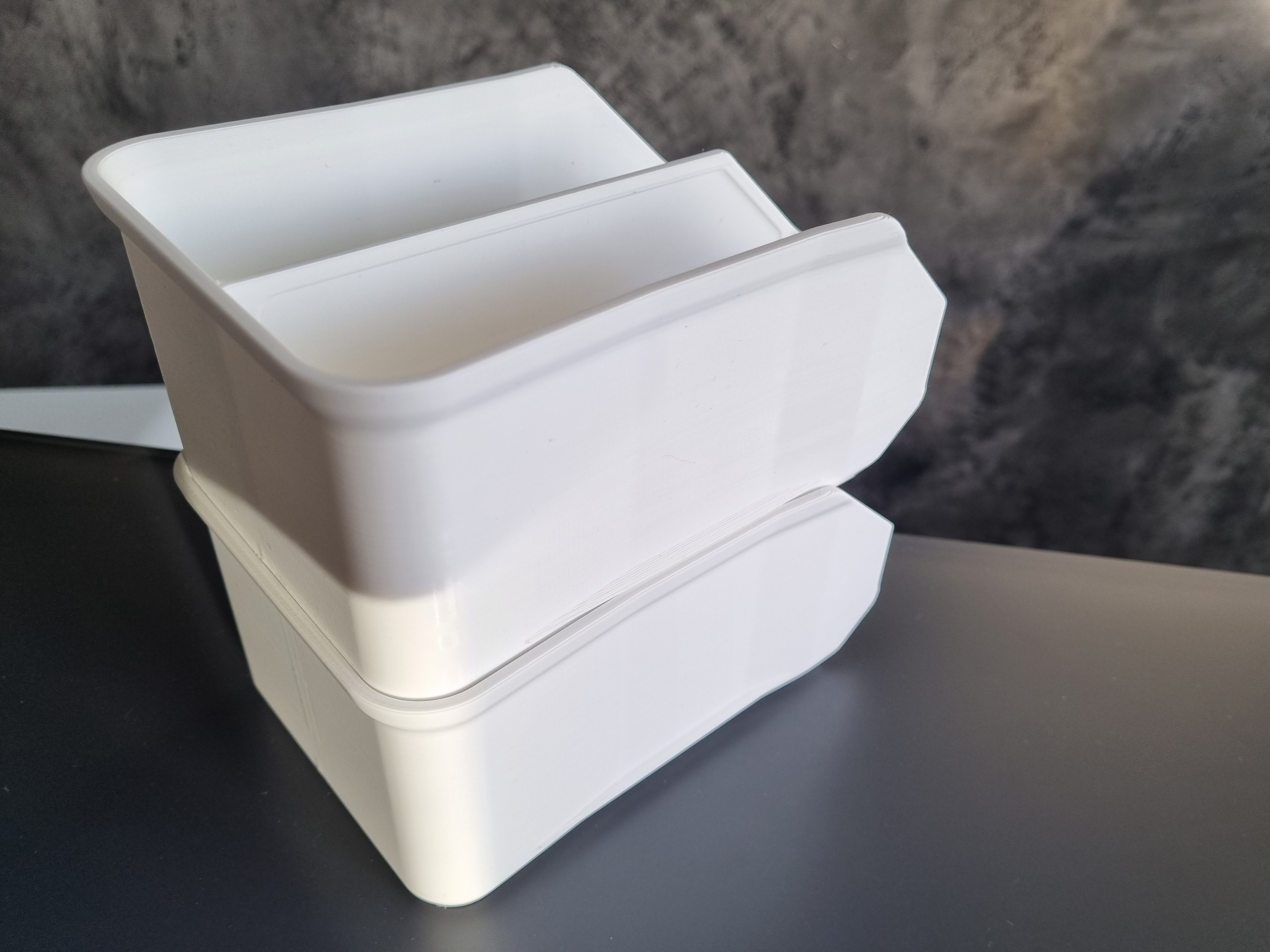 "VersaVault" - Stackable Storage Box - with Stabilizer Strips by Pavel ...