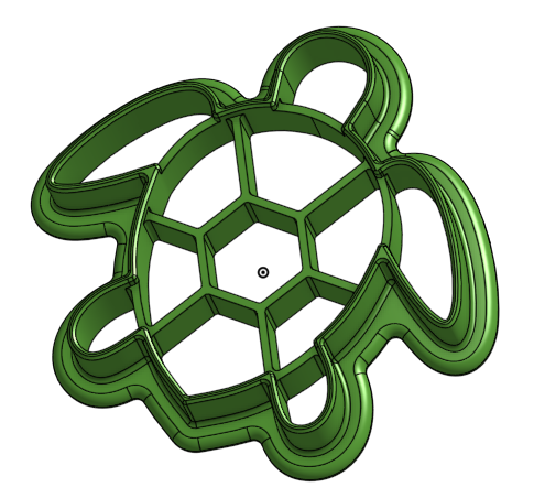 Sea Turtle Cookie Cutter by MechYeti | Download free STL model ...