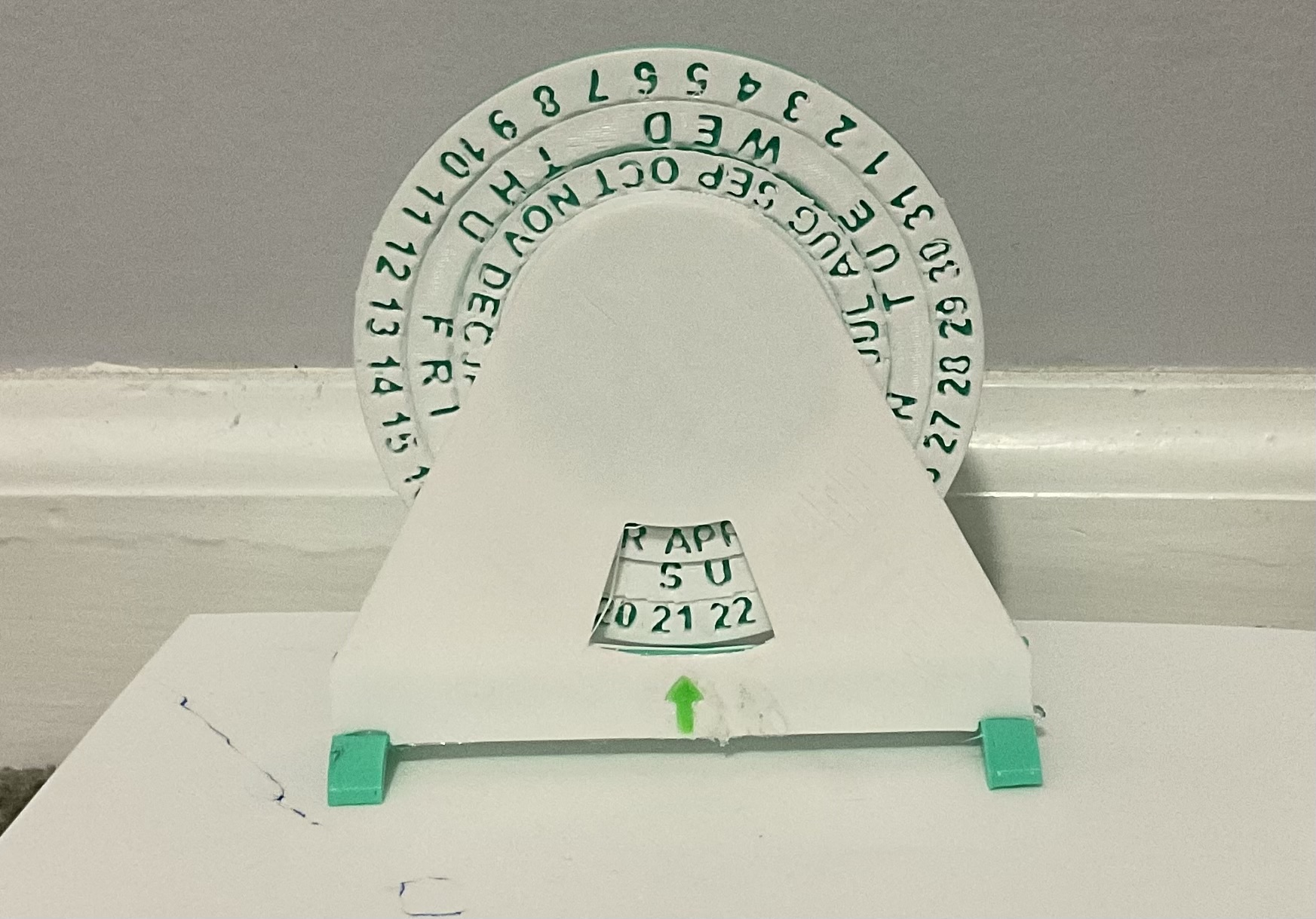 Print In Place (PIP) Calendar by Ben Kennedy | Download free STL model ...