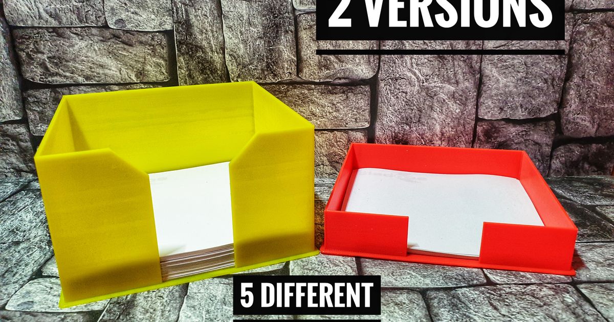 Vase-Mode Desktop-Organizer/Paper-Holder by Mr.B | Download free STL ...