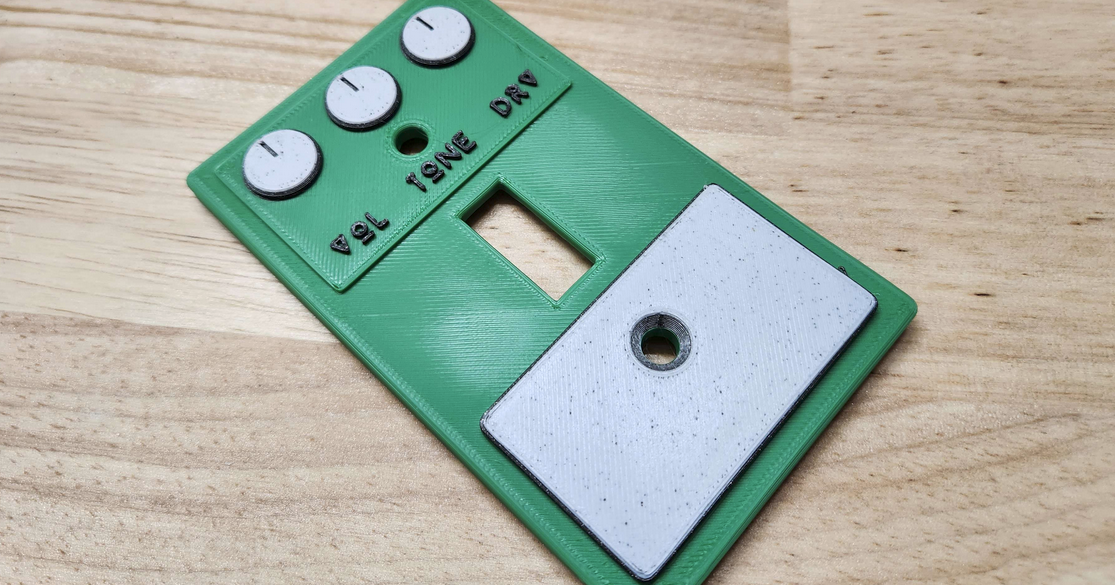 Guitar pedal light switch by ArtisanByteCrafter | Download free STL ...