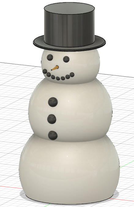 Muñeco de nieve / Snowman by Karoll | Download free STL model ...