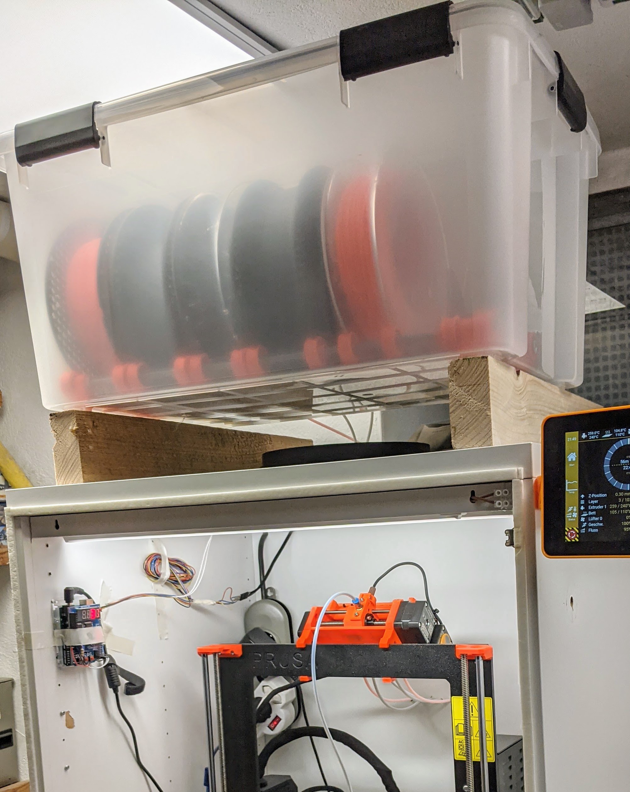 MMU-Buffer for Anybox (filament drybox) by Jagawams | Download free STL ...