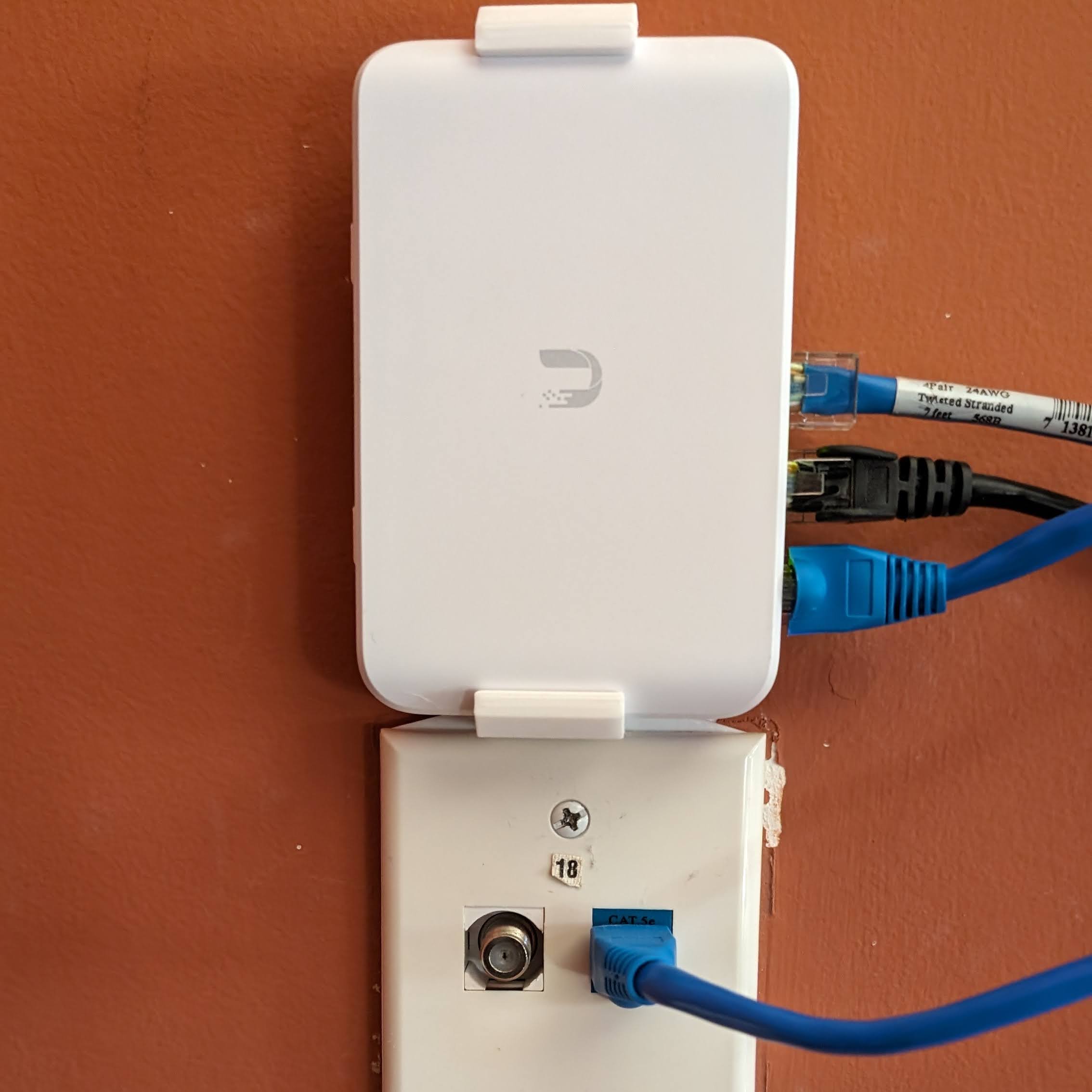 Unifi Flex Mini Wall Mount for Keystone Outlet by krv3d | Download free ...