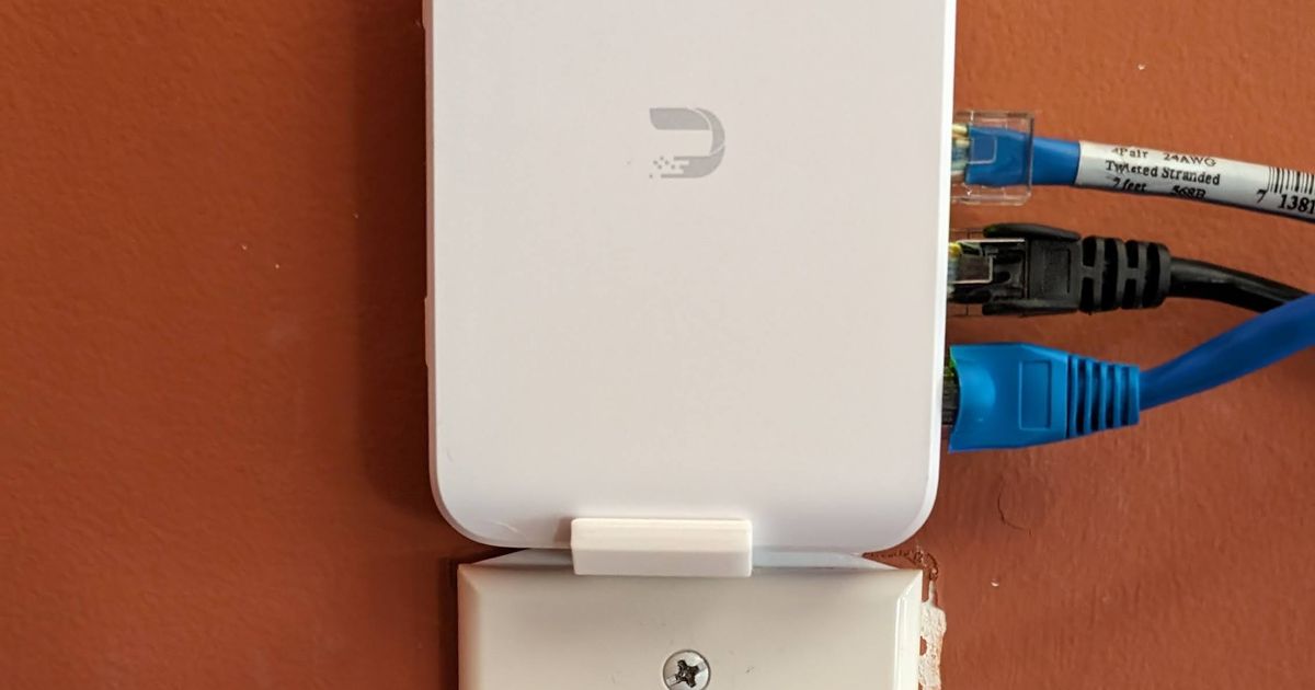 Unifi Flex Mini Wall Mount for Keystone Outlet by krv3d | Download free ...