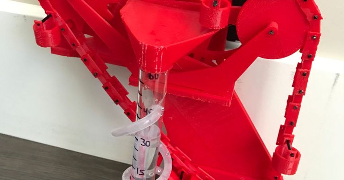 Water Time Clock by Diroxn | Download free STL model | Printables.com