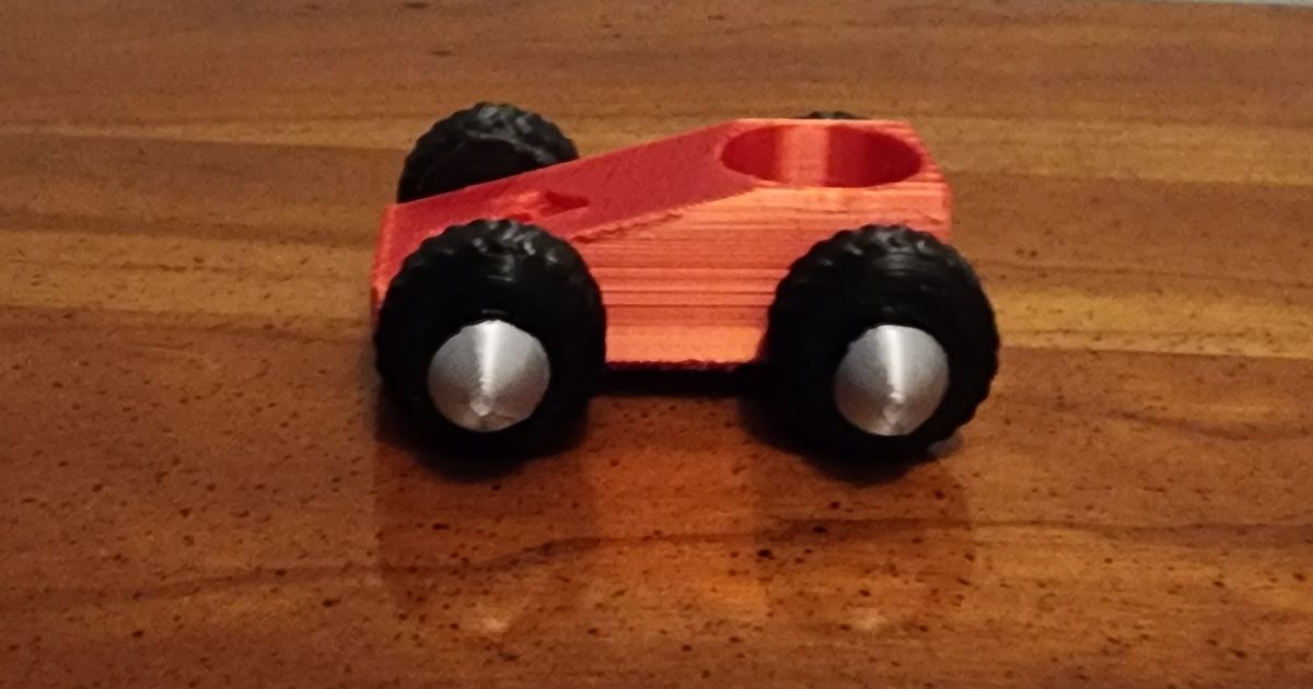 Finger Race Car by Monica Cogan | Download free STL model | Printables.com