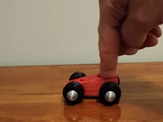 Finger Race Car by Monica Cogan | Download free STL model | Printables.com