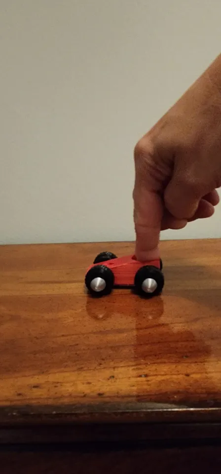 Finger Race Car by Monica Cogan | Download free STL model | Printables.com