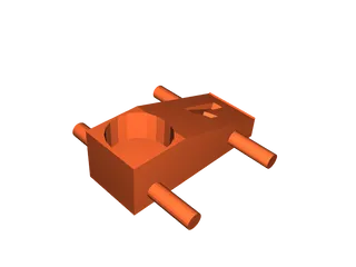 Finger Race Car by Monica Cogan | Download free STL model | Printables.com