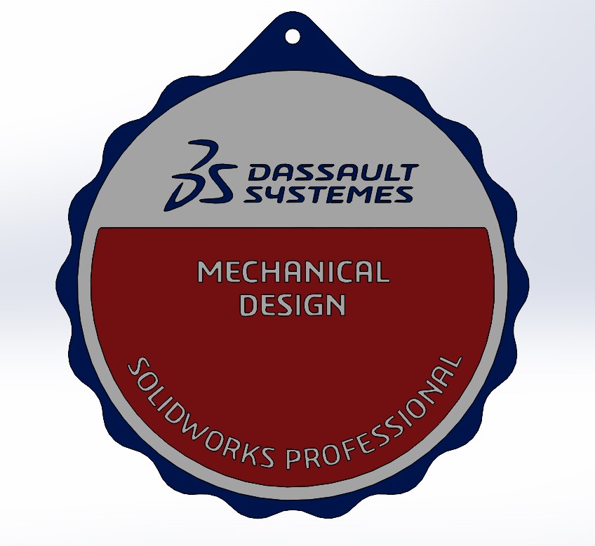 Certified Solidworks Professional Badge by MagneticMango | Download ...