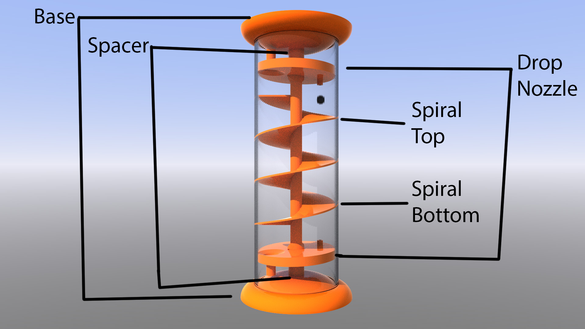 Liquid Drop Timer by DirtWolf | Download free STL model | Printables.com