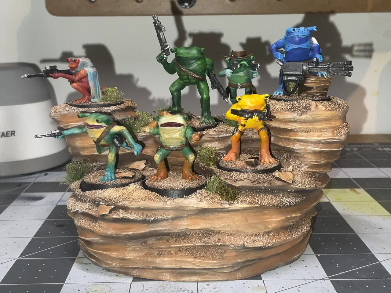 Rifle Frog Alien (Pre-Supported) (Star Wars Legion Scale) by Benster ...