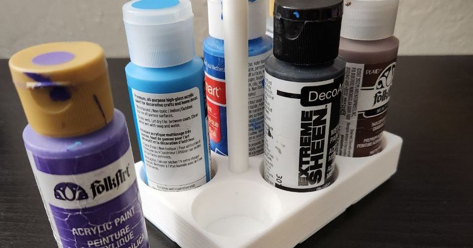 Gridfinity paint storage by Psinuxi | Download free STL model ...