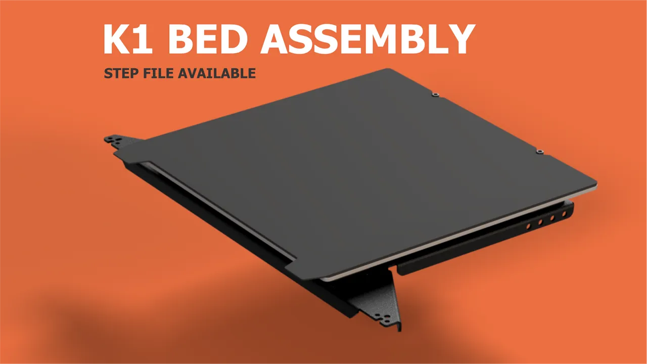 Creality K1 Bed Assembly by Henlor | Download free STL model | Printables.com