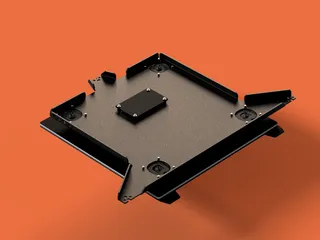 Creality K1 Bed Assembly by Henlor | Download free STL model ...