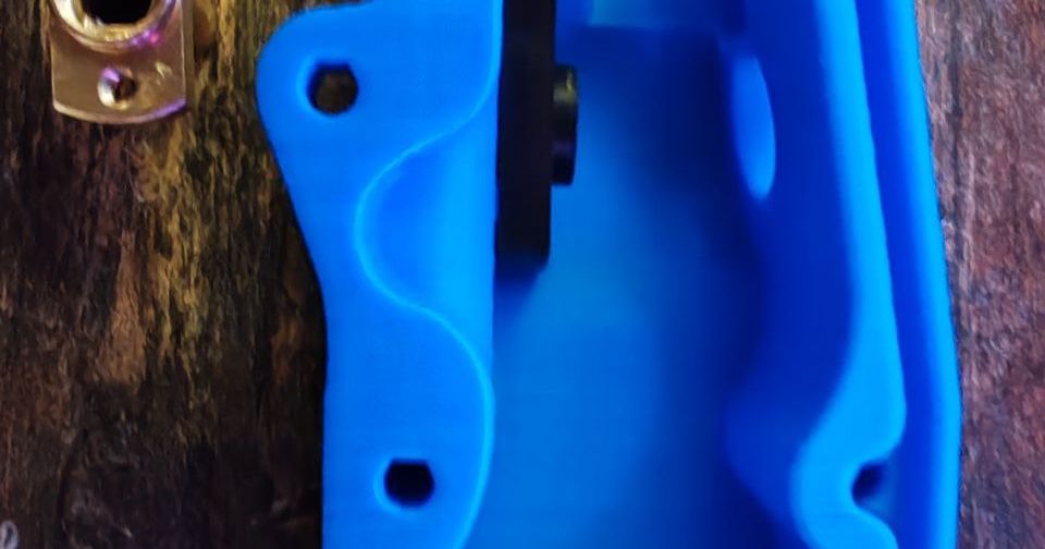 X-axis motor cover for linear rail. T8 Z- Axis mod by Kyp Durron ...