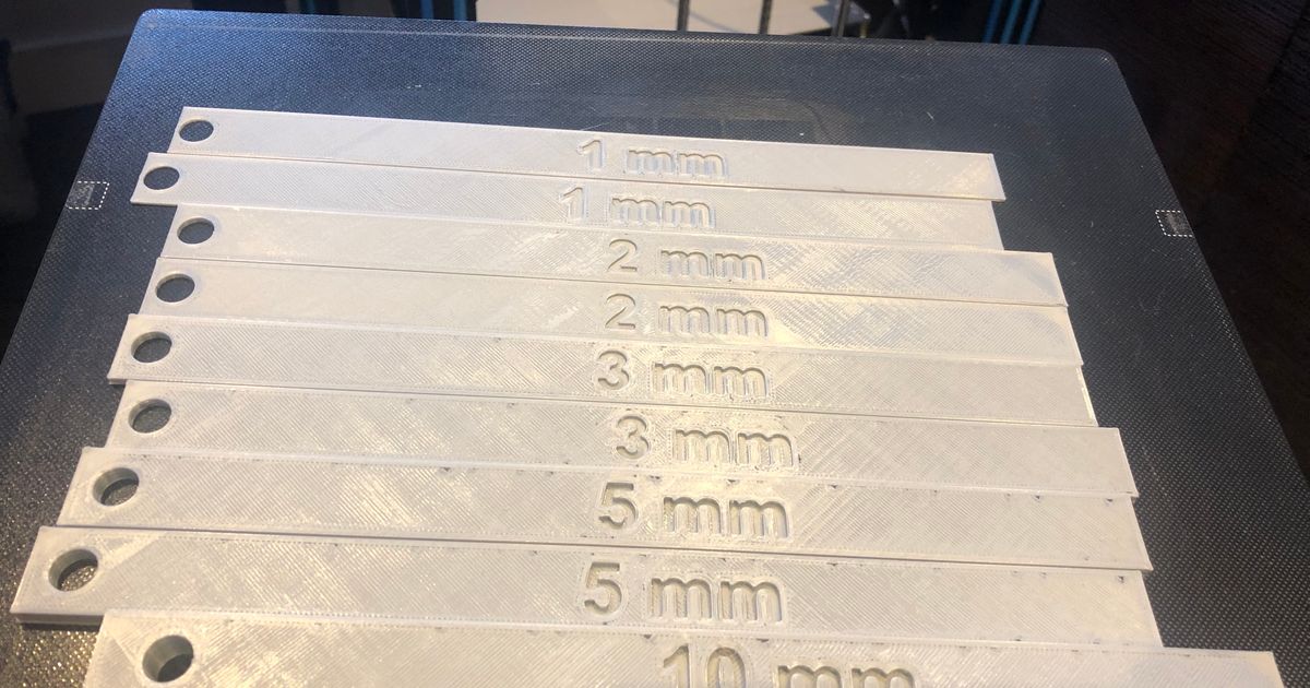 Thickness guides by Andrew_B | Download free STL model | Printables.com