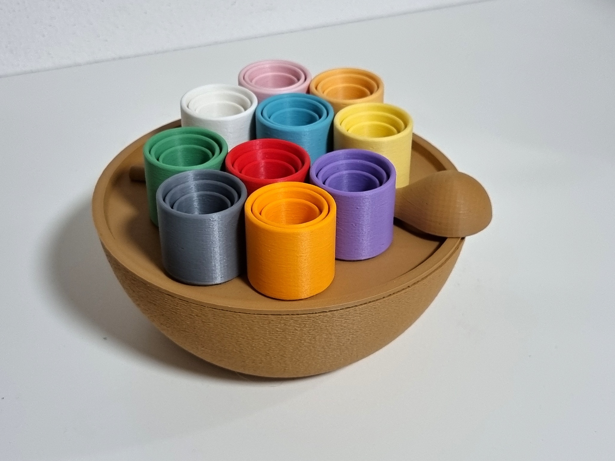 Balls in cups toy by Viktor78 | Download free STL model | Printables.com