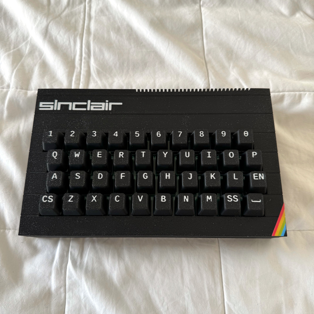 Replacement ZX Spectrum 48k Case & Key Caps for Mechanical Keyboard by ...