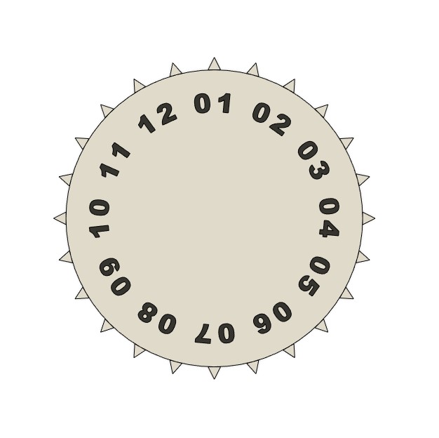 Parkscheibe fully functionable by SirBigBuddha | Download free STL ...