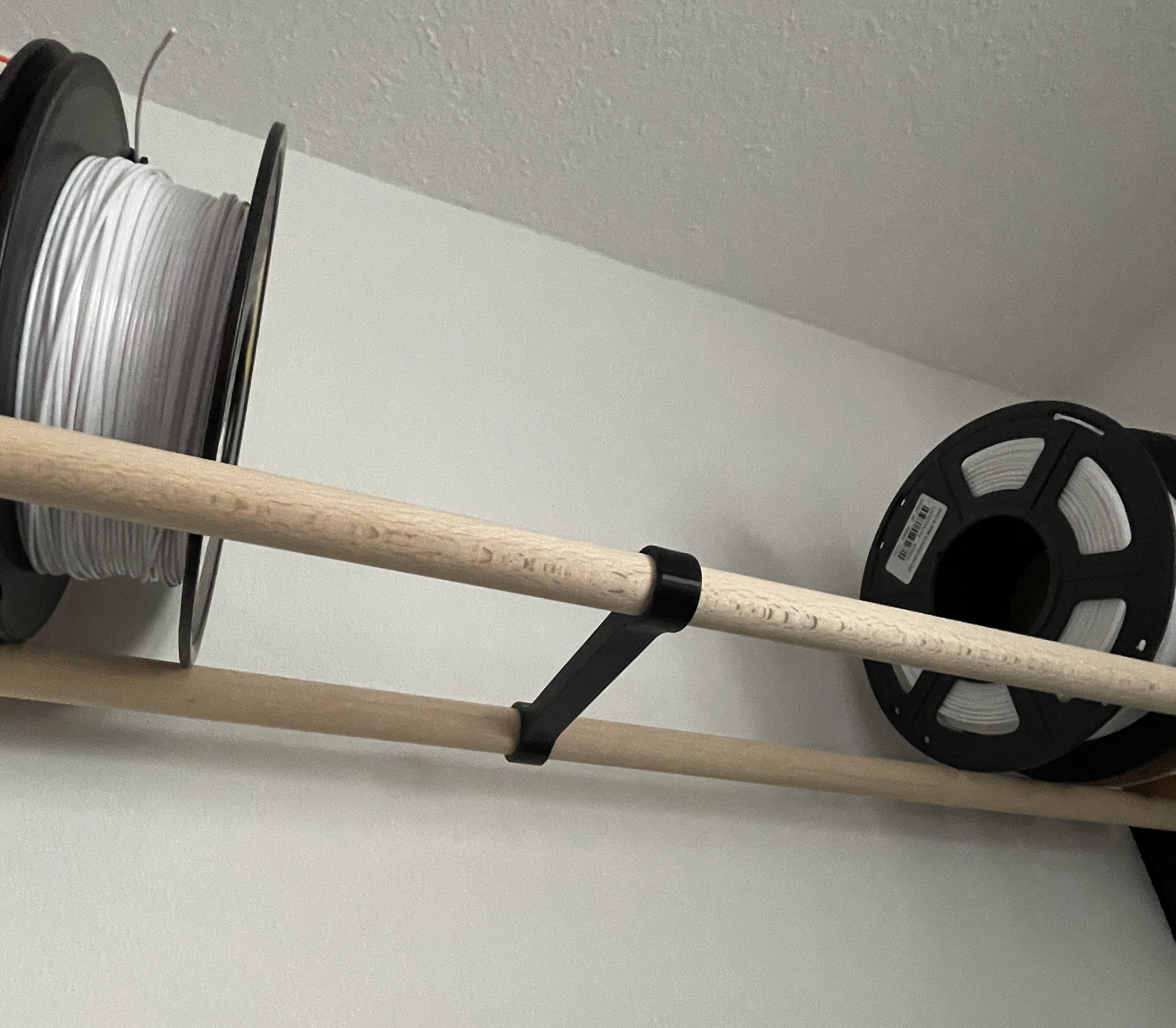 Wall bracket for filament rolls / Wandhalterung für Filament Rollen by ...