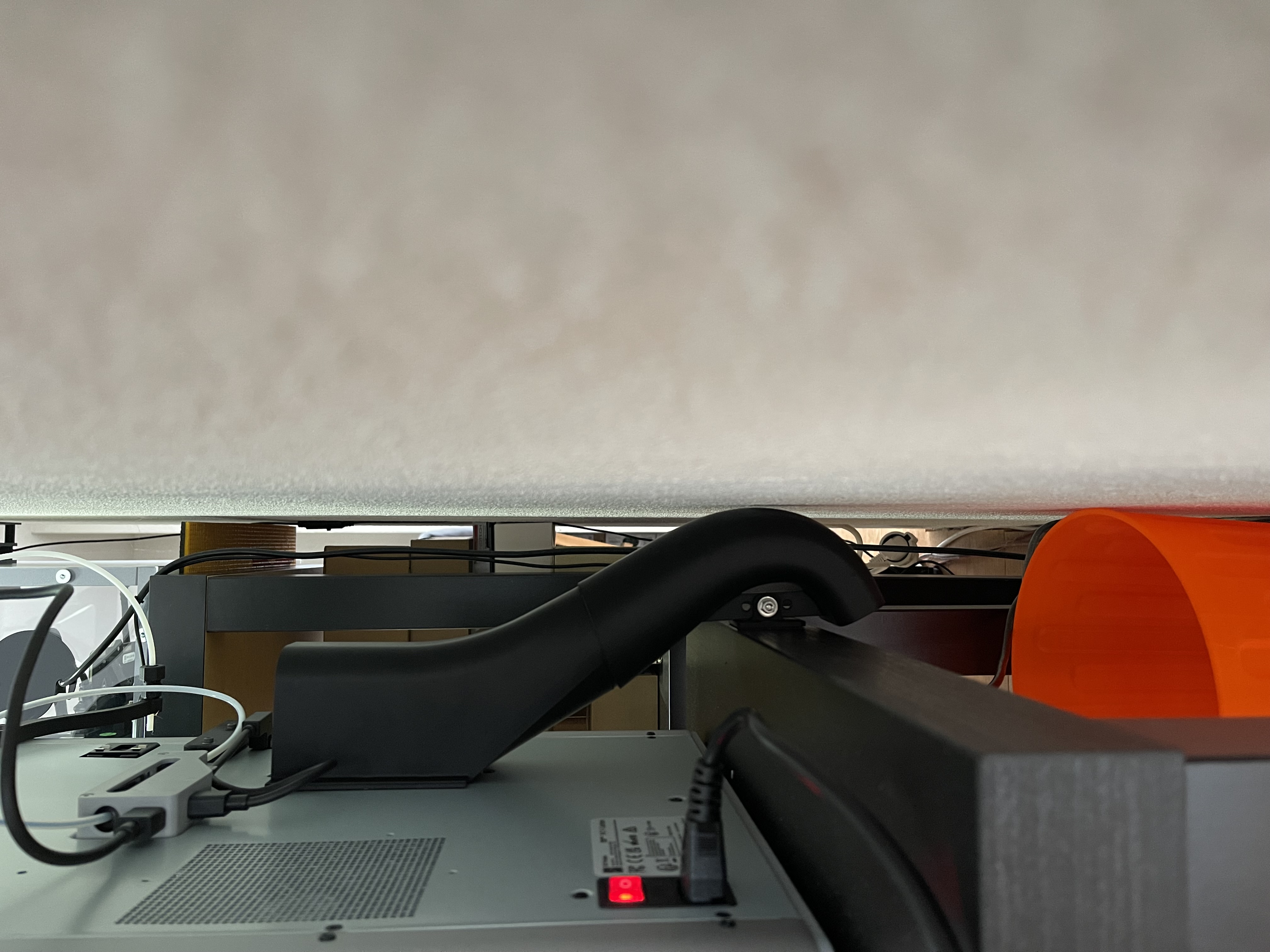 Bambu purge chute (poop chute) with return chute for Ikea Lack table by ...