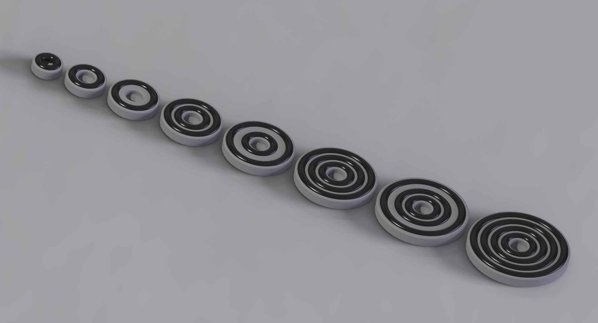 No felt glides, rubber feet, different sizes! by 3Dimensions | Download ...