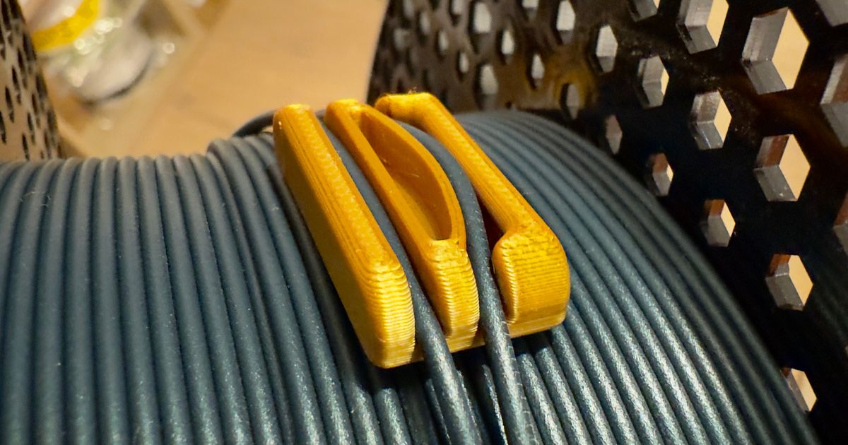 Filament Clip V9 by Uko | Download free STL model | Printables.com
