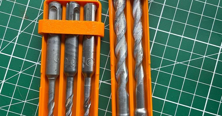 SDS Plus drill box by Bolukan | Download free STL model | Printables.com