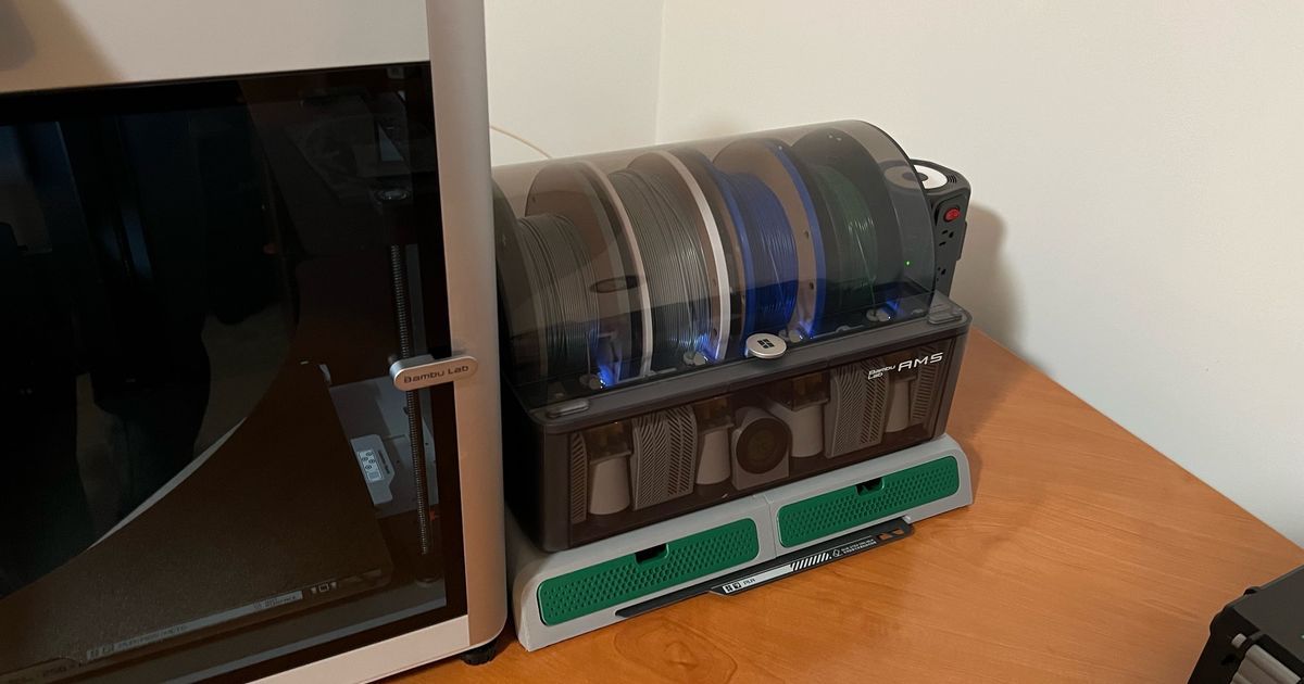 BLV - AMS Riser Drawers Only Remix by cbaileyhp | Download free STL ...