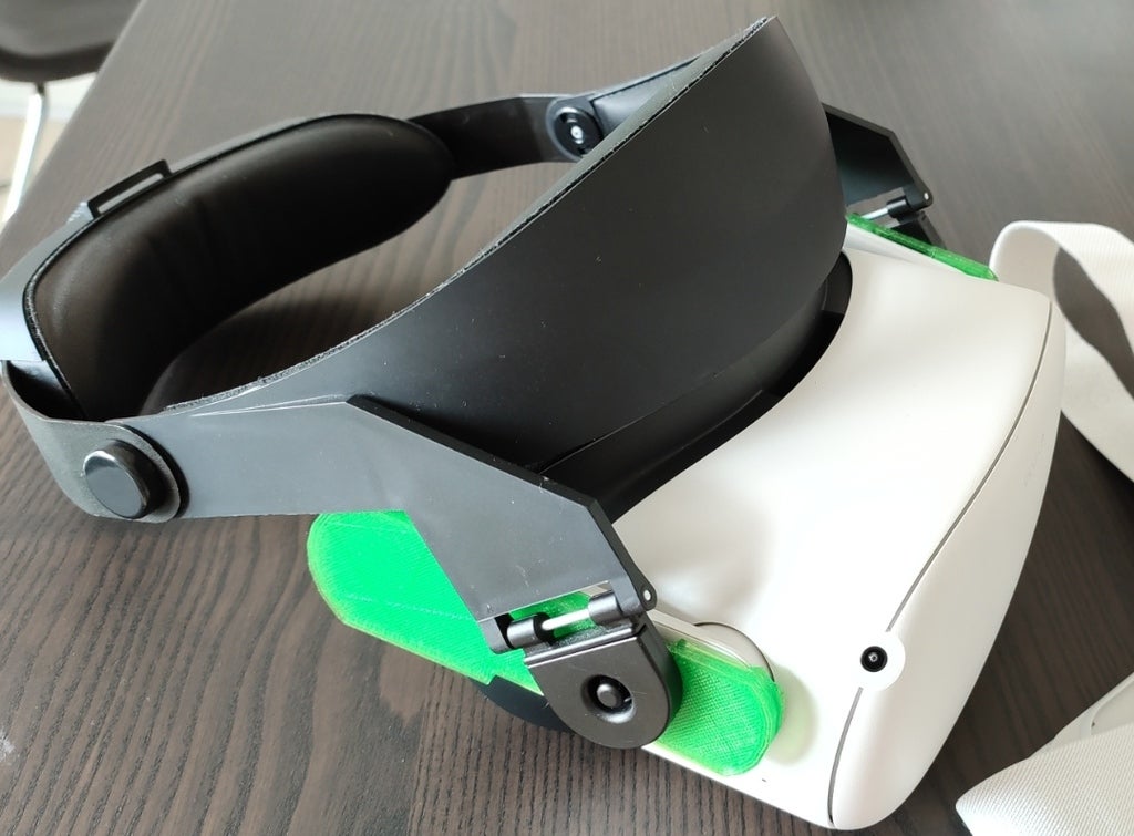 Oculus Quest2 GOMRVR HALO Strap Bracket by CodeName X | Download free ...