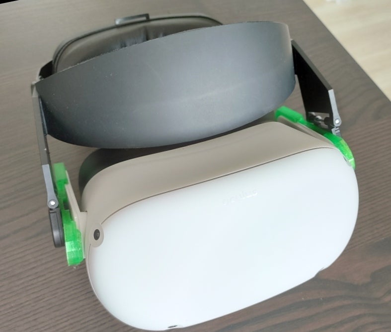 Oculus Quest2 GOMRVR HALO Strap Bracket by CodeName X | Download free ...