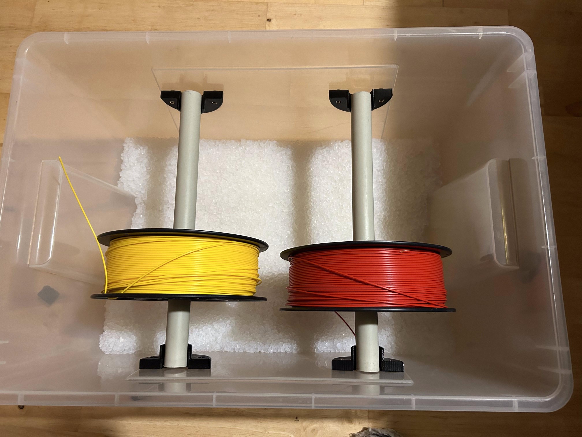 Ikea Samla filament drybox by Miloslav Veselak | Download free STL ...
