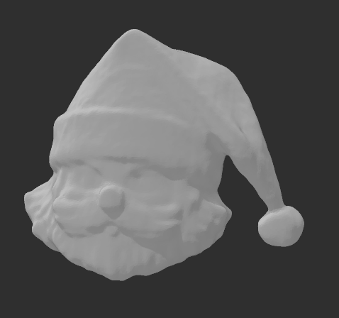 santa claus keychain by Atef | Download free STL model | Printables.com