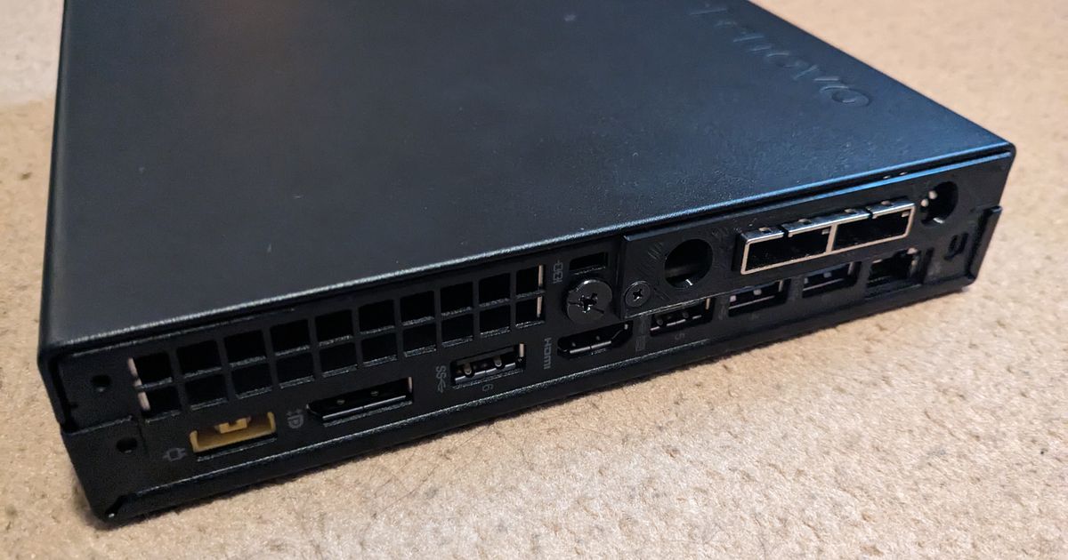 LSI 9200-8e PCI-e/Back Cover for Lenovo M720Q by NKkrisz | Download ...