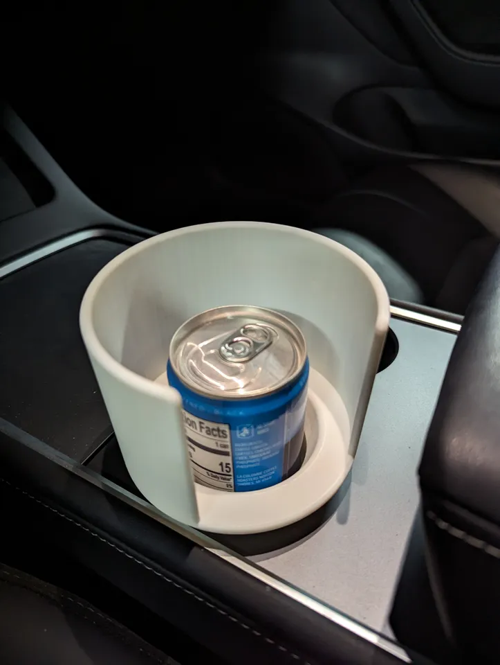 Tesla cup holder for 36oz yeti rambler/redbull sized can by tuturuu ...