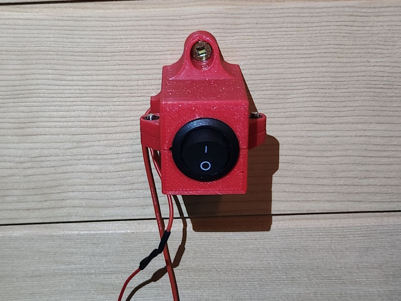 Round Rocker Switch Housing Wall Mount by ThomaS | Download free STL ...