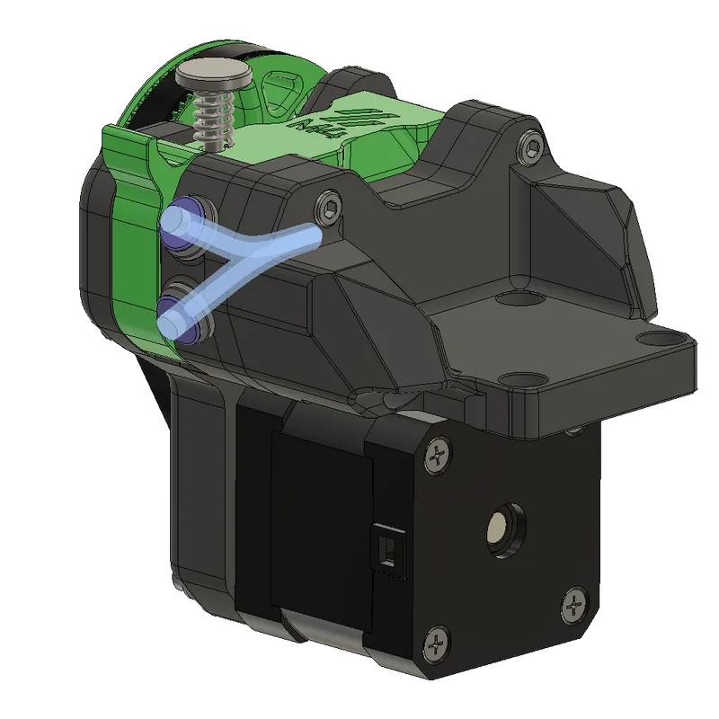 Dual Filament Voron M4 Extruder + Creality mount von Tim Mallard ...