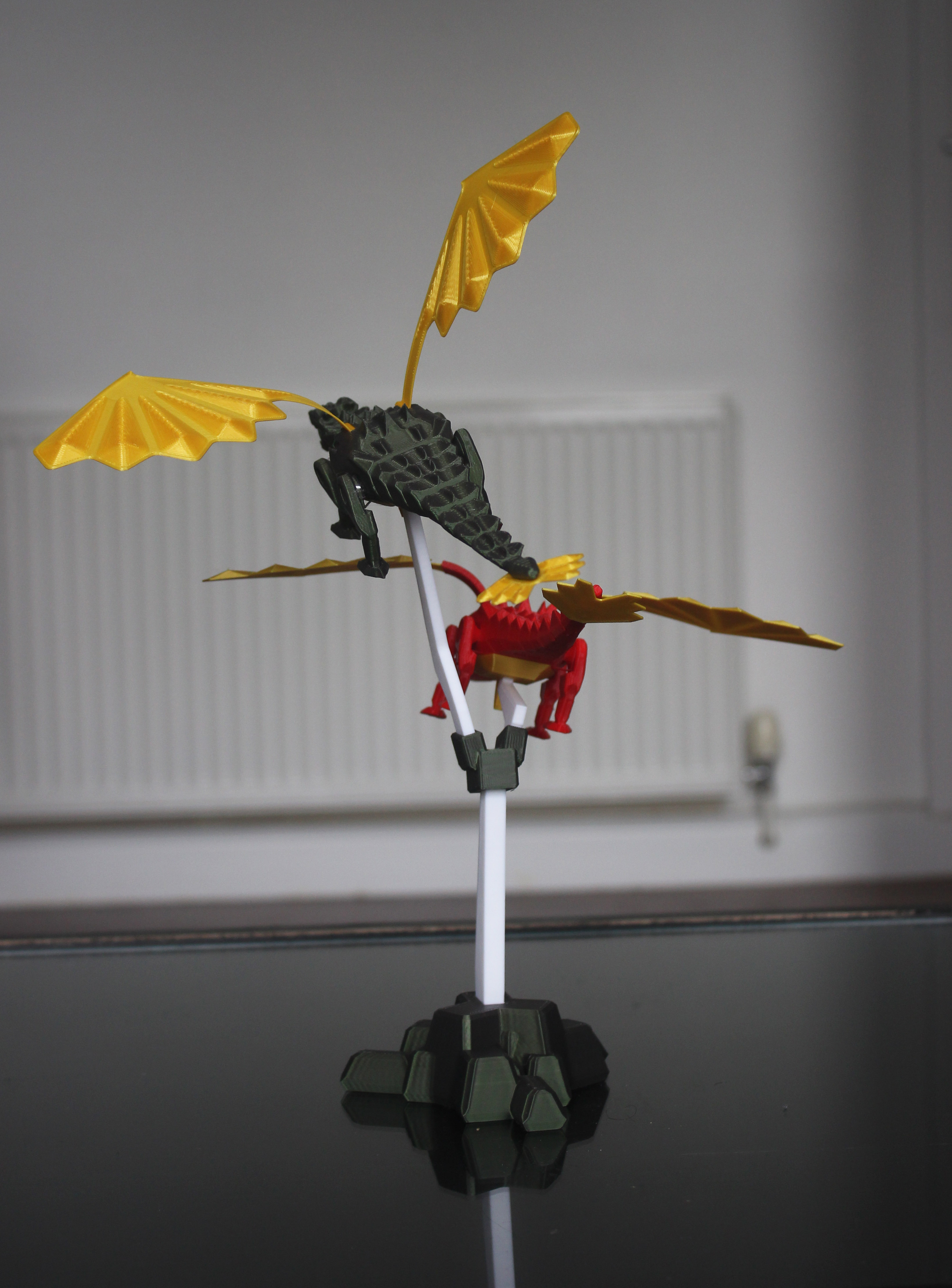 Articulated Winged Dragon by occupied_brain | Download free STL model | Printables.com