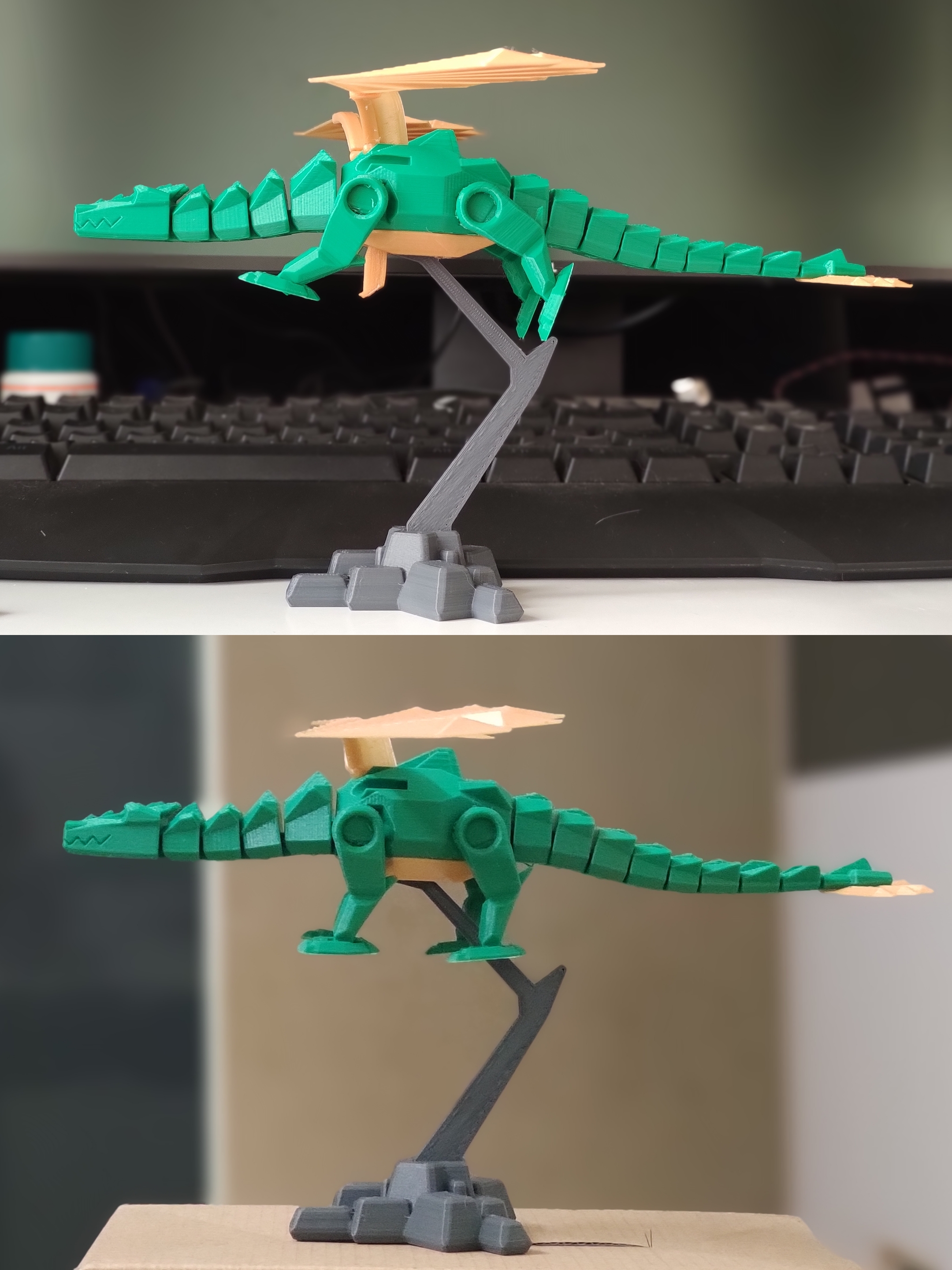 Articulated Winged Dragon by occupied_brain | Download free STL model | Printables.com