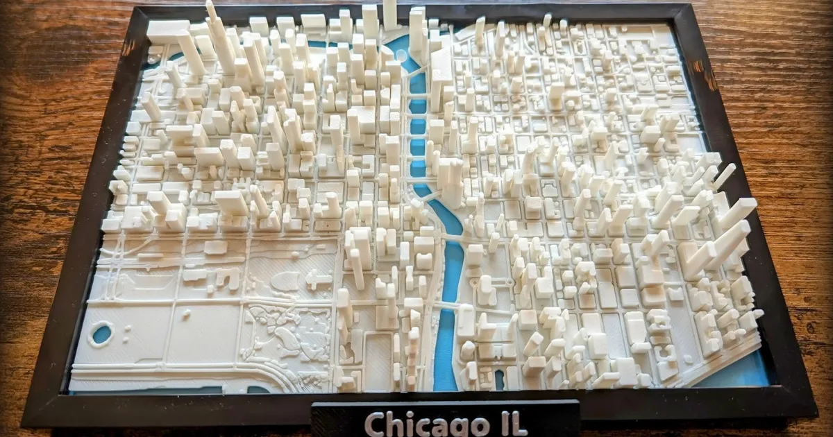 Chicago Illinois 3D Miniature od autora jarvizar | Stáhněte si zdarma ...