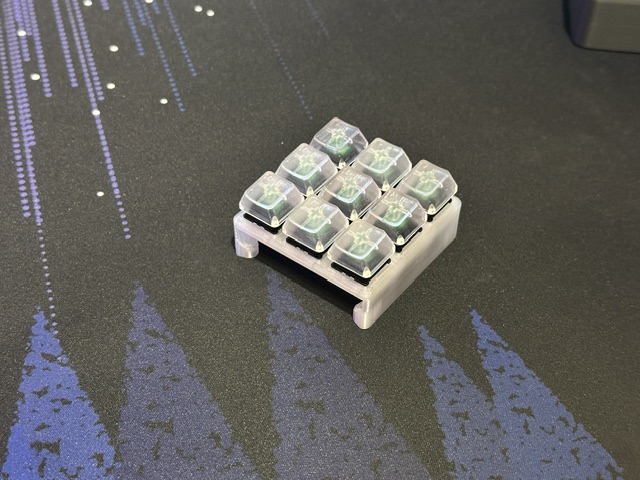 3x3 Macropad for Cherry MX switches with USB-C by DwightLX | Download ...