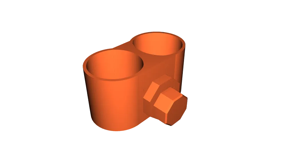 Small Dual Gluestick Holder for Multiboard - Push Fit Connection by ...