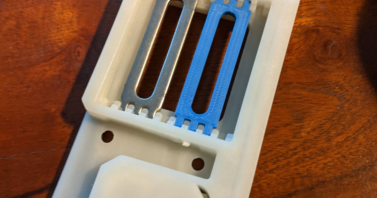 Toto K300 Bidet base plate bracket by legojoey17 | Download free STL ...