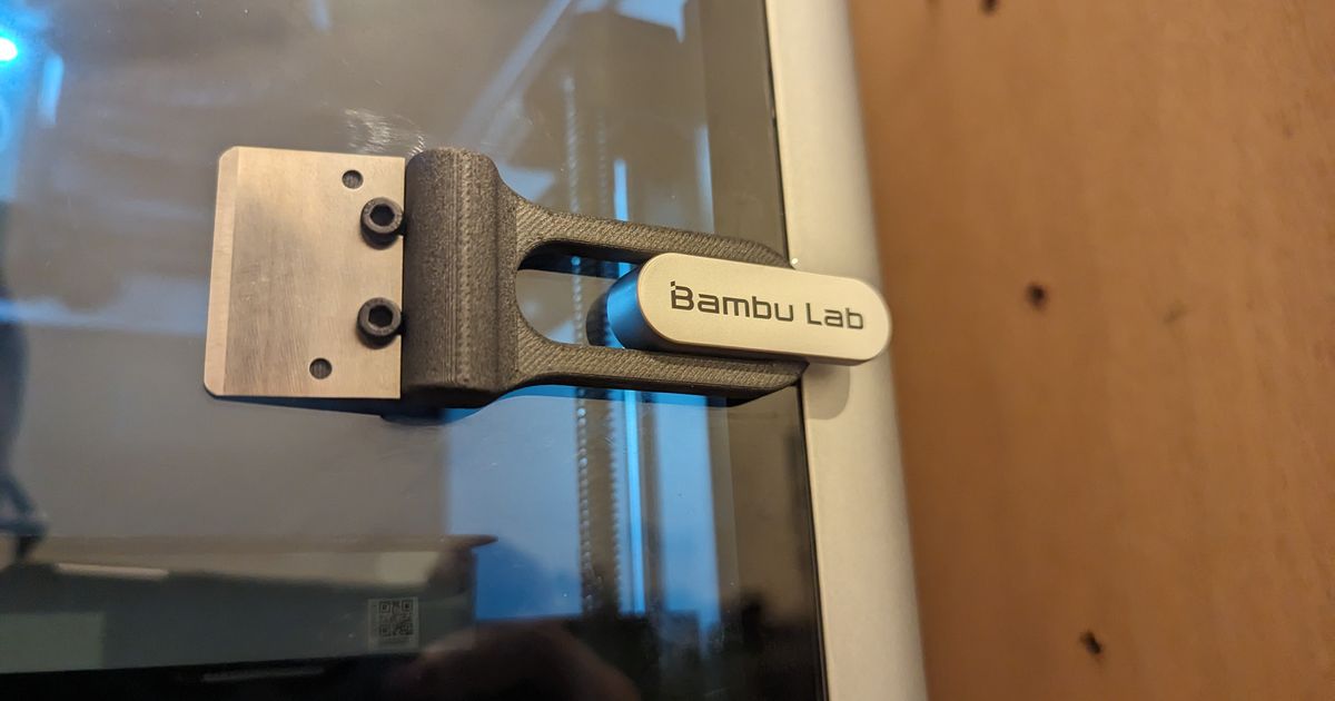 Small scraper for Bambu X1C/P1S by EngeneerNick | Download free STL ...