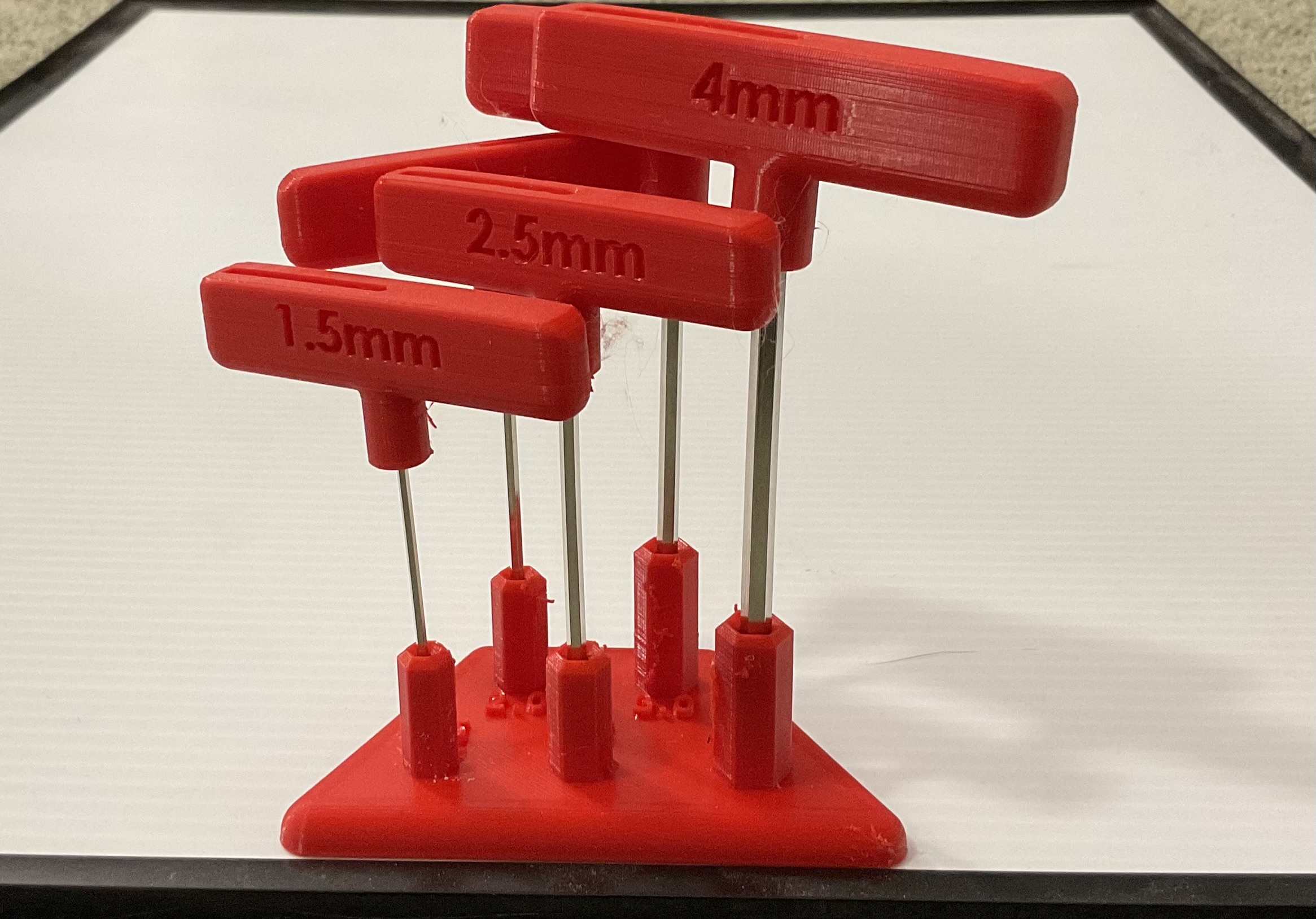 Allen Key Wrench Holder by Ben Kennedy | Download free STL model | Printables.com
