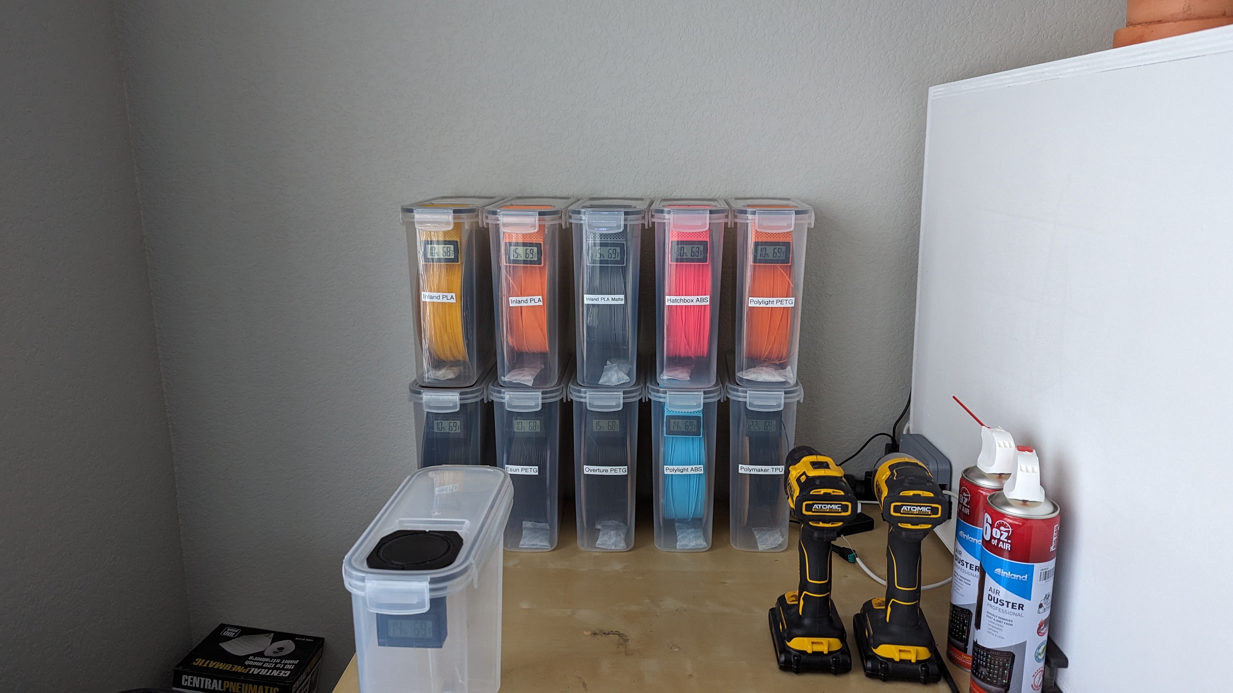 Cereal Container Filament Storage by Defame4339 | Download free STL ...