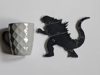 Articulated godzilla by vulcan | Download free STL model | Printables.com